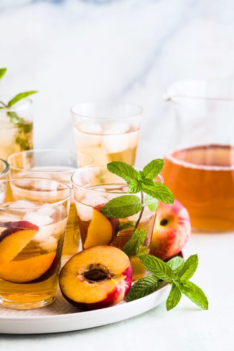 Peach Herbal Tea - My Nutrition Foods