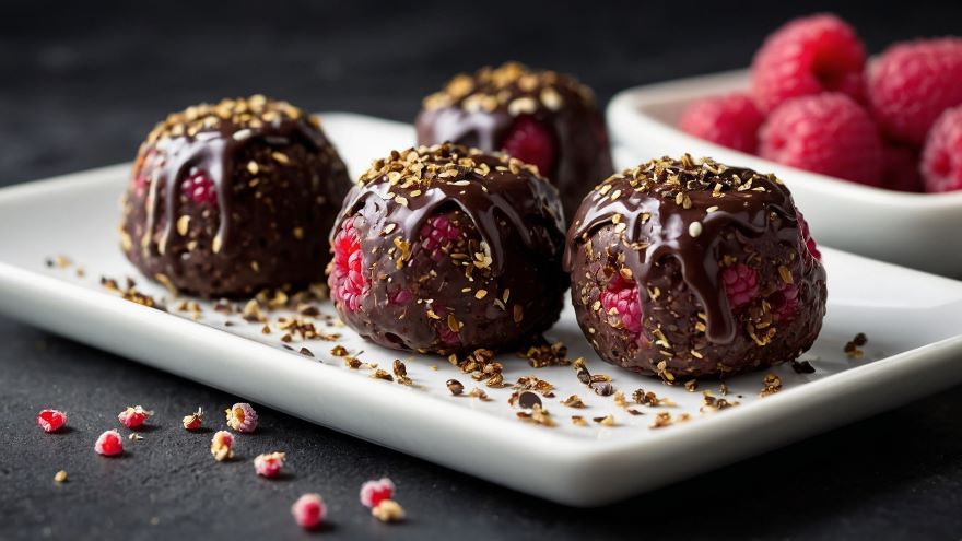 Raspberry Chia Chocolate Bites: Adding a Healthy Twist to a Sweet ...