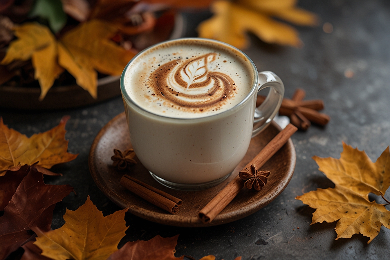 Almond Milk Chai Latte with Cinnamon and Cardamom - My Nutrition Foods