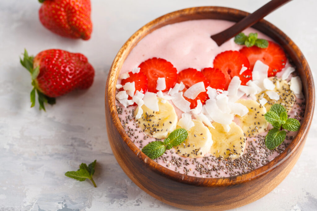 Kefir Berry Blast Smoothie Bowl - My Nutrition Foods