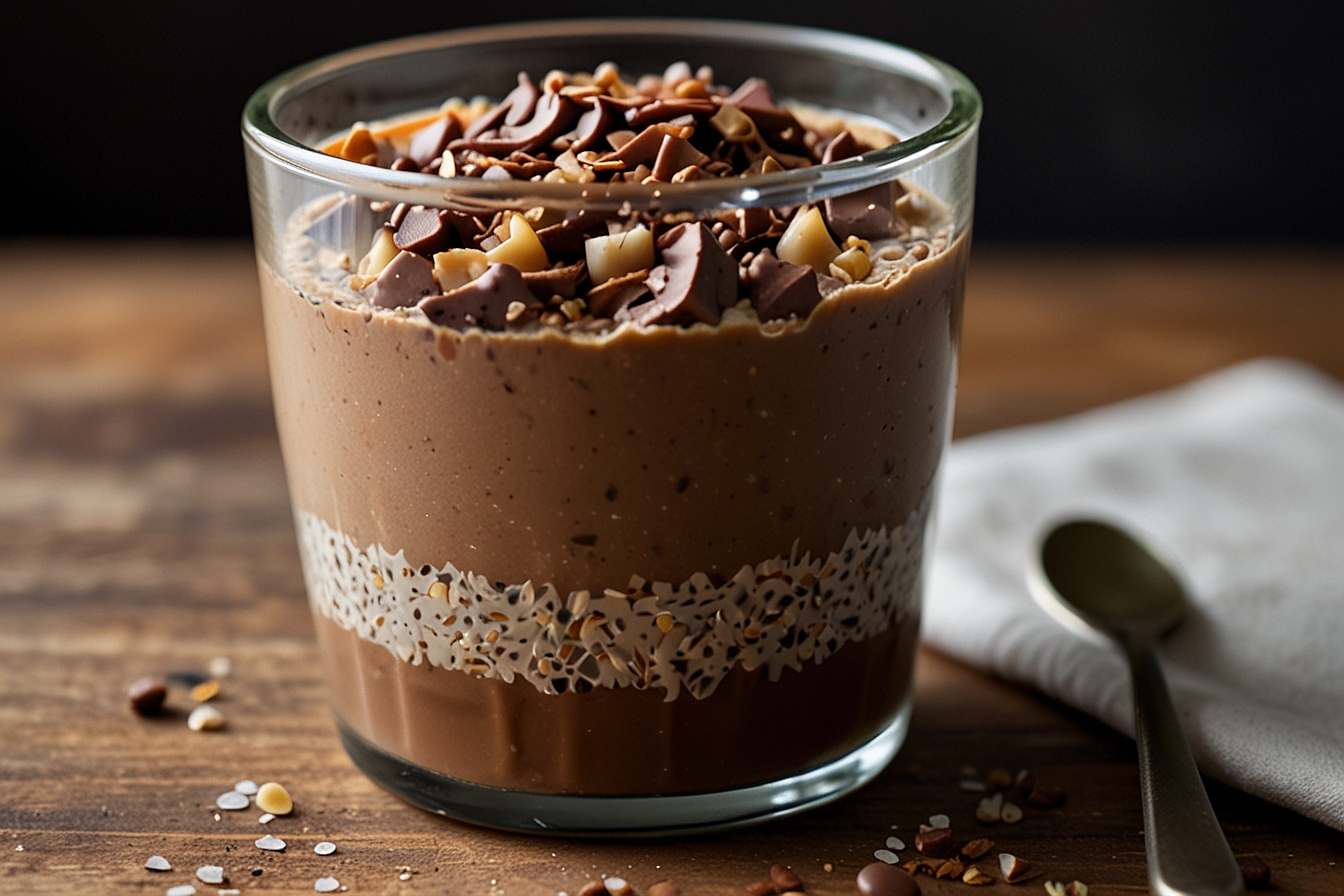 Oat Milk Chocolate Pudding with Sea Salt - My Nutrition Foods