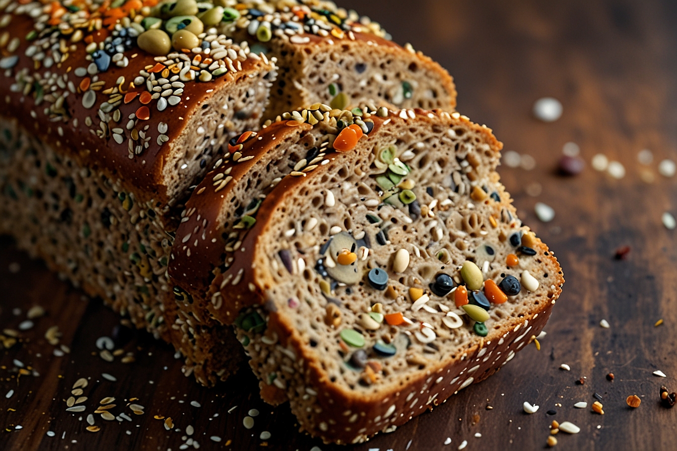 Sprouted Quinoa and Chia Seed Superfood Bread - My Nutrition Foods